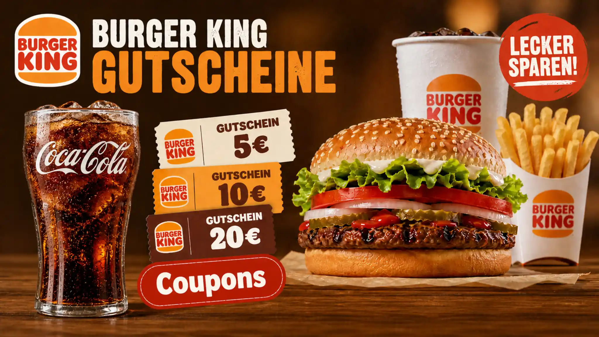 Burger King Gutscheine Jetzt bis zum 5 Juni 2026